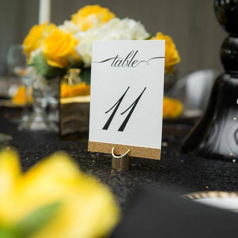 Numbers Cards Wedding