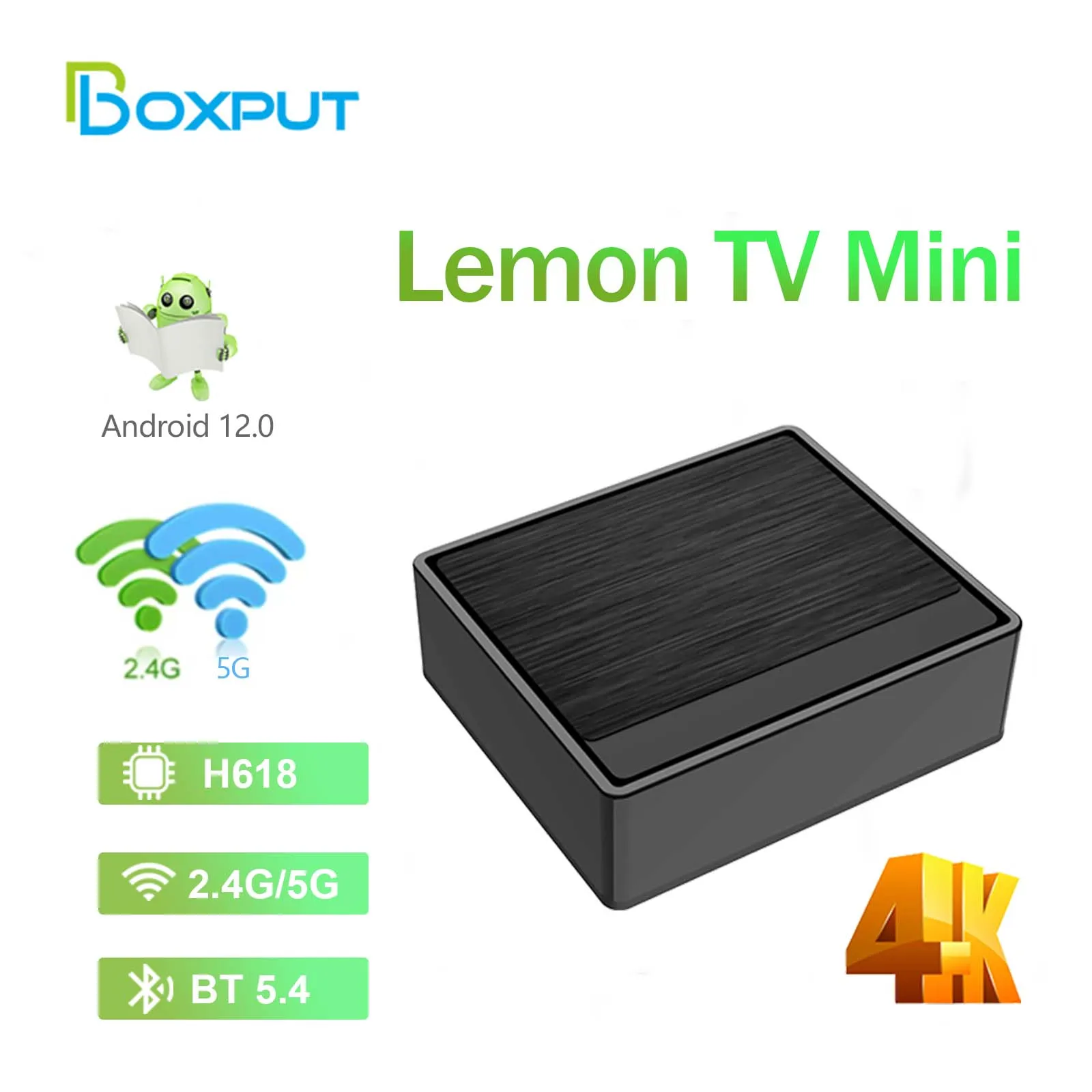 BOXPUT-Lemon-TV-Mini-Allwinner-H618-Android-12-0-Smart-TV-Box-2-4G-5G ...