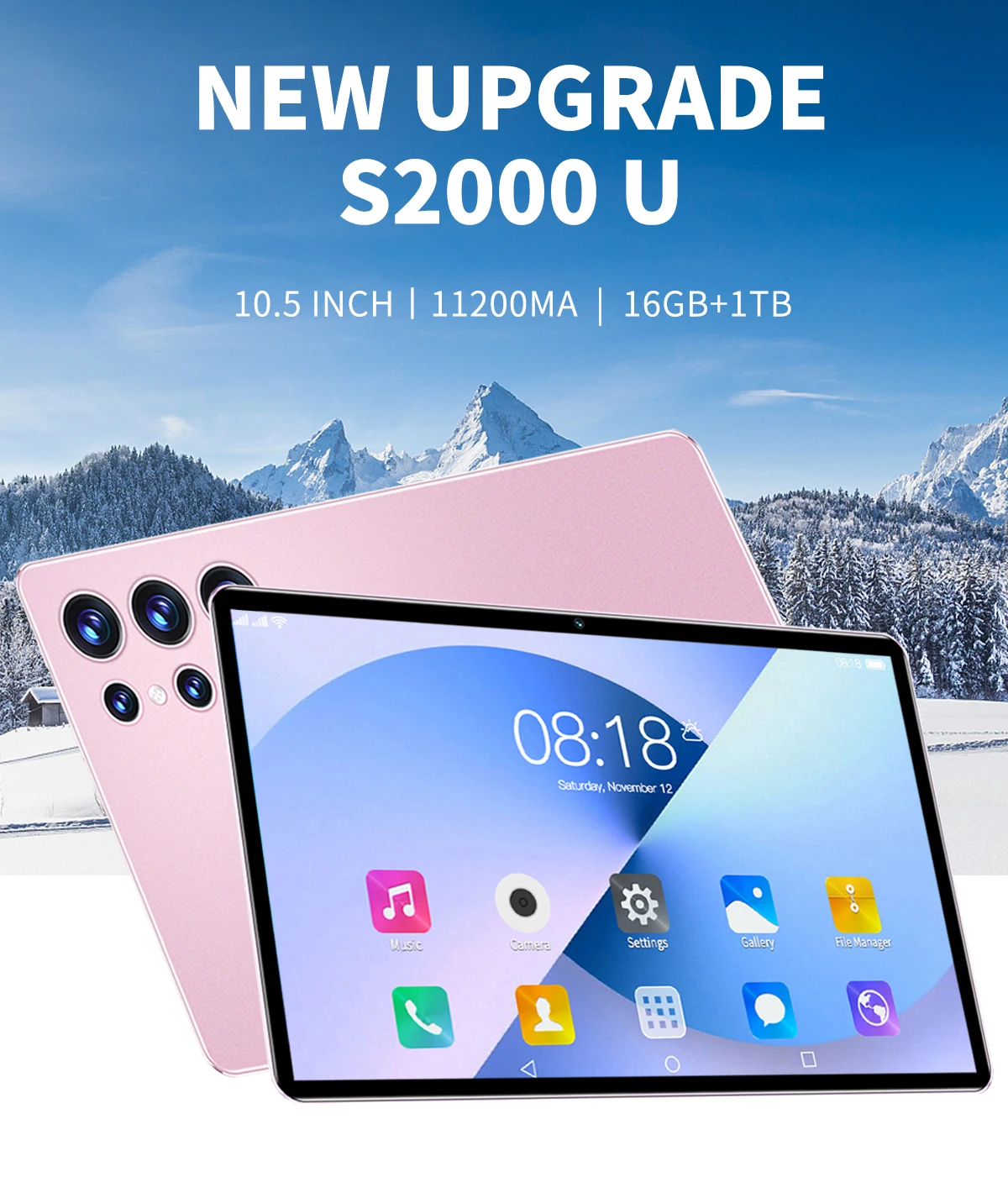 2023 New Arrival 10.5 Inch 10 Core Tablet Android 13 Google Play Dual ...