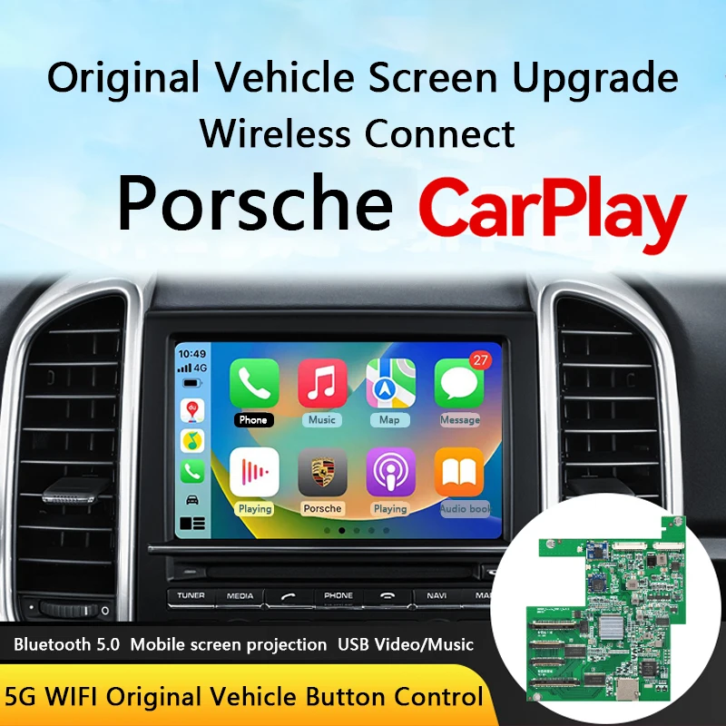 Wireless-Apple-Carplay-Module-For-Porsche-Panamera-Cayenne-Macan-Cayman ...
