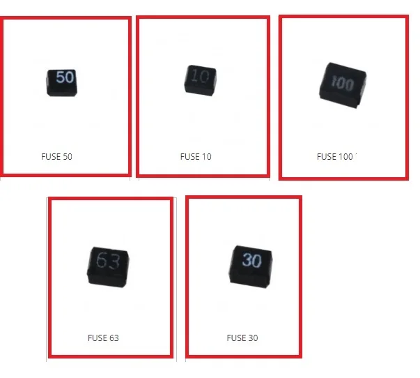 Lote-de-10-piezas-50-piezas-para-Playstation-2-PS2-SMD-Fuse-50-10-100 ...