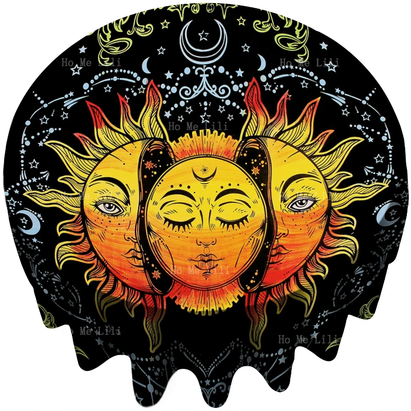 Psychedelic Sun Celestial Mystic Oaxaca Mexico Art Mayan Animal Pattern ...
