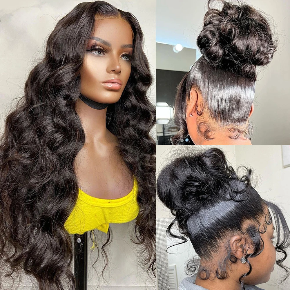 Perruque-360-HD-Lace-Frontal-Cheveux-Humain-Br-silienne-Naturelle-Ondul-e-13x4-Lace-Perruque ...