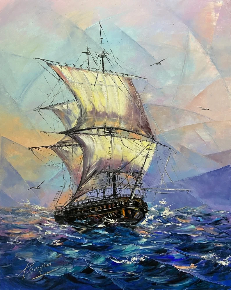 Old Ships Paintings