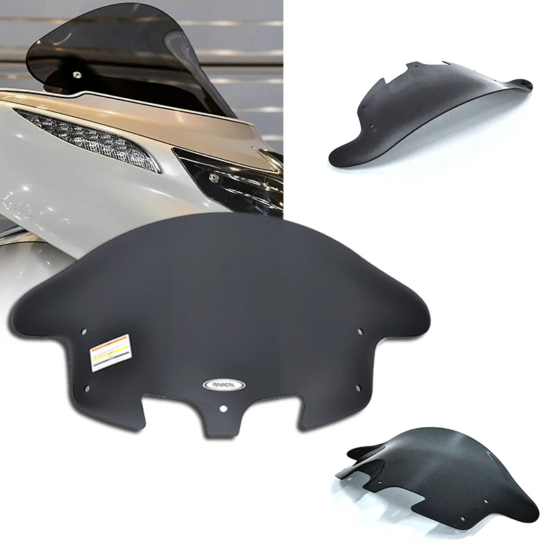 Motorcycle-Front-Windshield-Spoiler-Wind-Deflector-Baffle-For-Indian ...