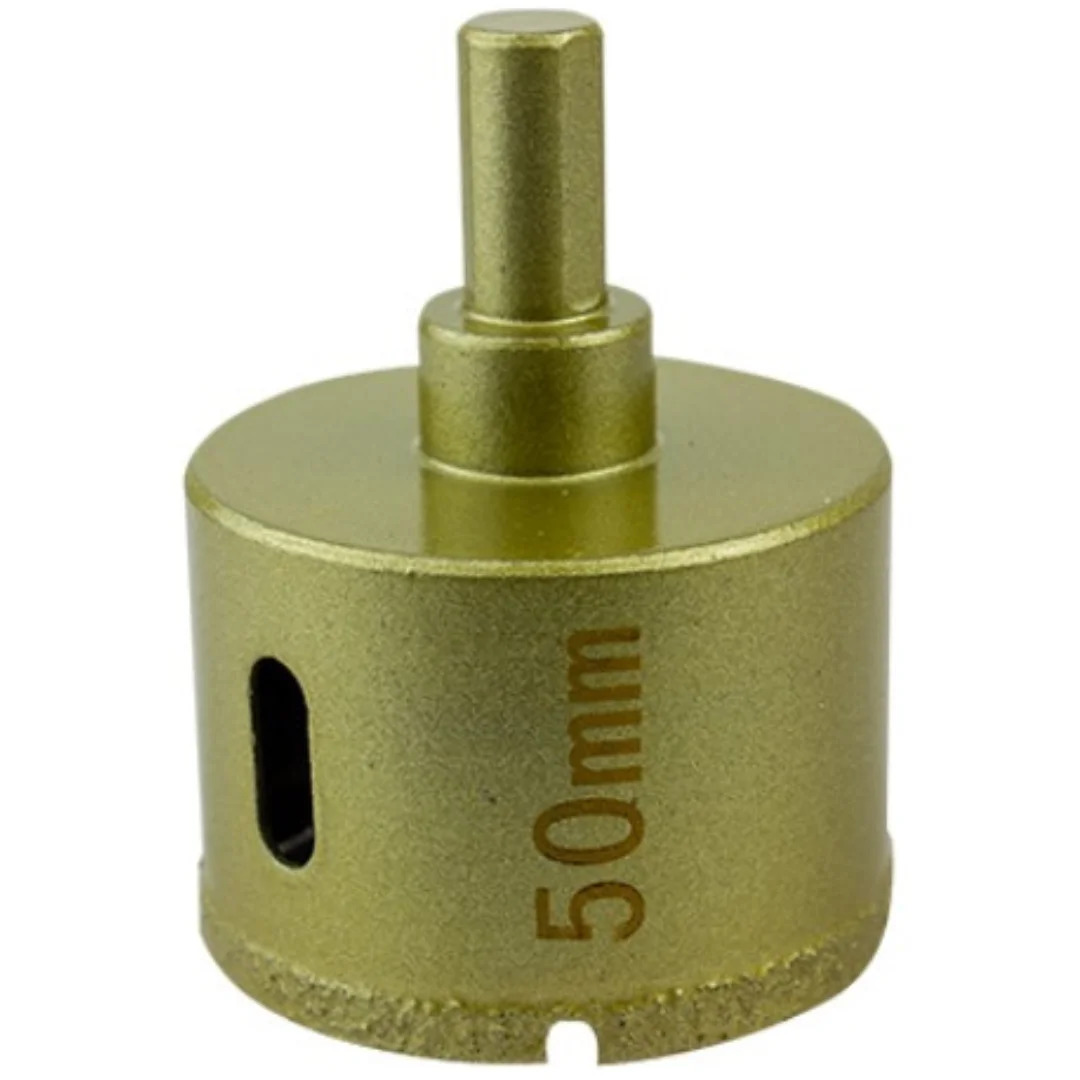 50mm Electrolytic Diamond Cup Drill Drilling Ceramic Marble Porcelain ...