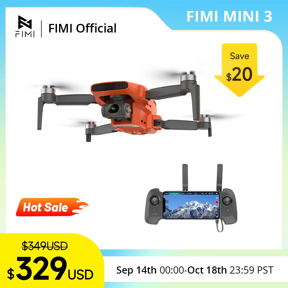 FIMI-MINI-3-Camera-245g-ultra-lightweight-4K-60fps-AI-Super-Nignt ...