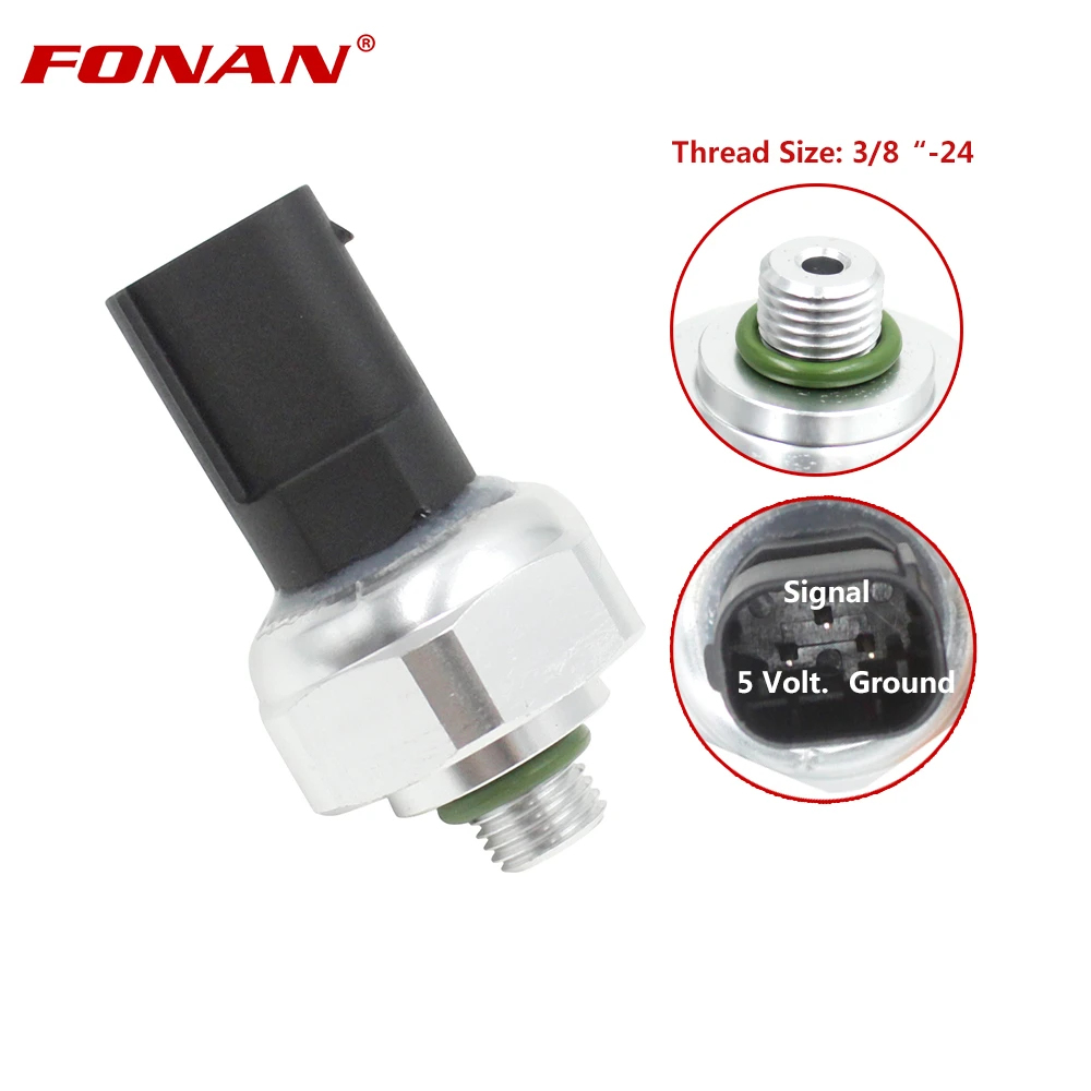 New Air Conditioning Condenser Refrigerant Pressure Sensor For Mecedes ...