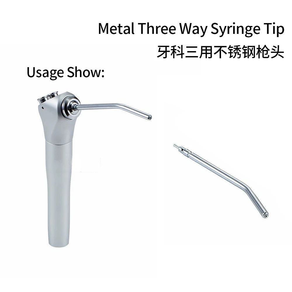 Dental Metal Air Water Spray Nozzles Tips for Three 3-Way Syringe ...