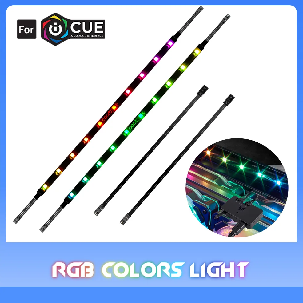 PC-RGB-LED-Light-Strips-For-Corsair-iCUE-Lighting-Node-Pro-Commander ...