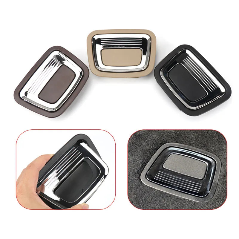 Car Trunk Tail Cover Bottom Plate Mat Floor Carpet Handle For Mercedes ...