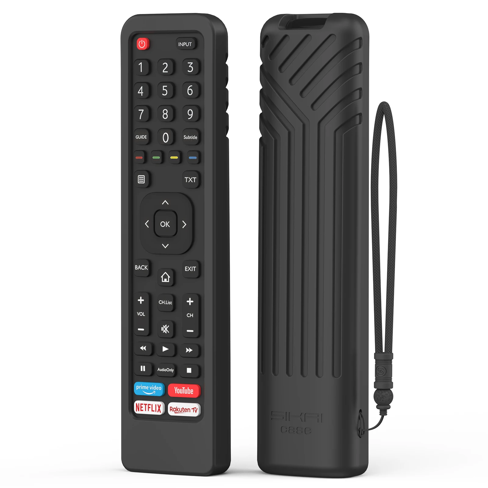SIKAI Silicone Protective Case Remote Control Covers for Hisense ...