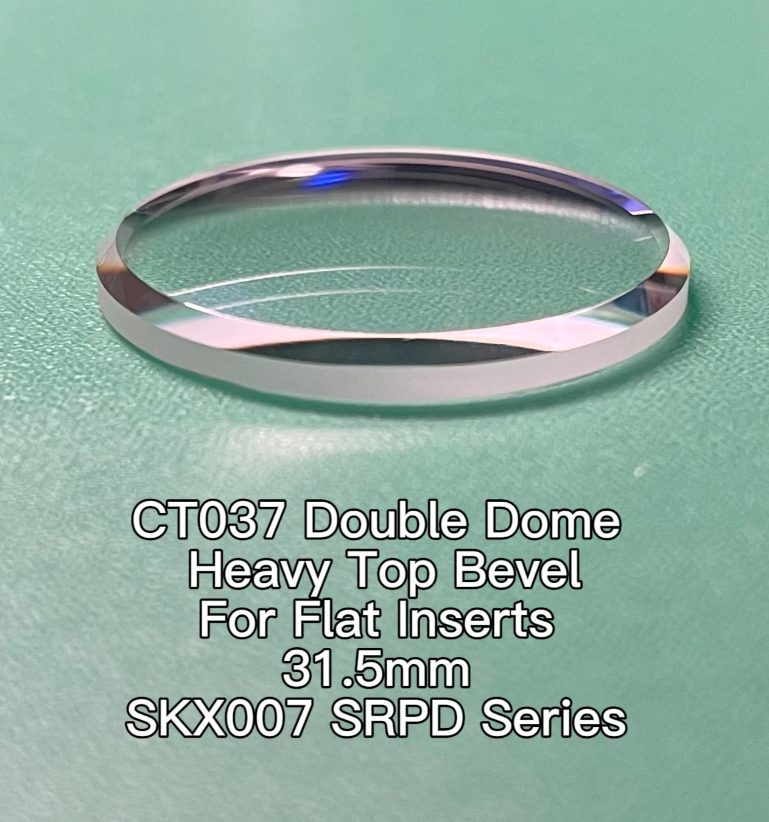 Ct037 – Double Dome Sapphire Crystal (3 Designs) For Skx007 Srpd ...
