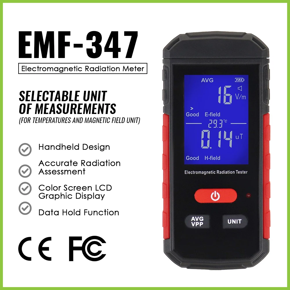 Handheld-Digital-EMF-Meter-Electromagnetic-Radiation-Detector-For ...