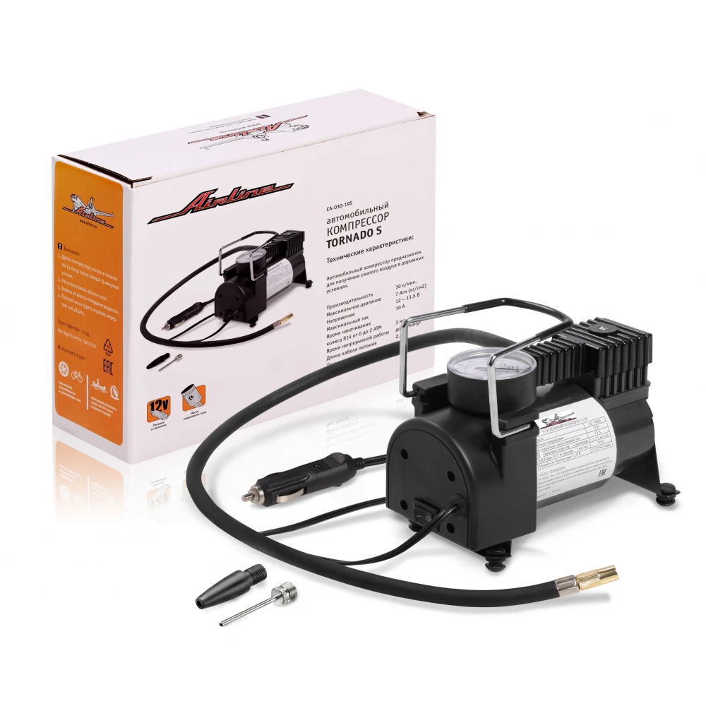 Compressor Tornado S (30 L/min. 7 ATM) (ca-030-19s) airline ca-030-19s, automotive compressors ...