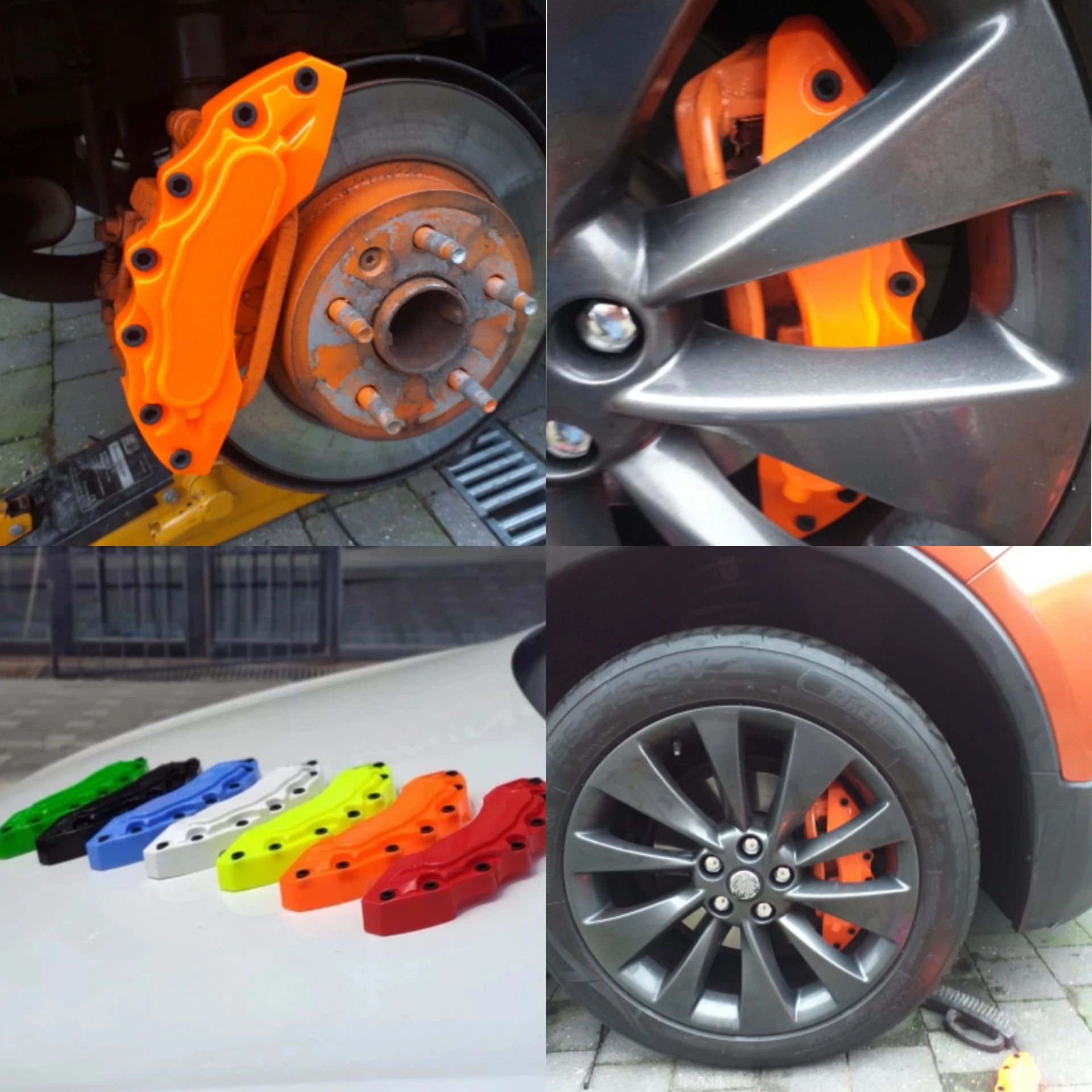 Remklauw-Covers-Universal-Kwaliteit-Plastic-Voor-Achter-4-Stuks-Set ...