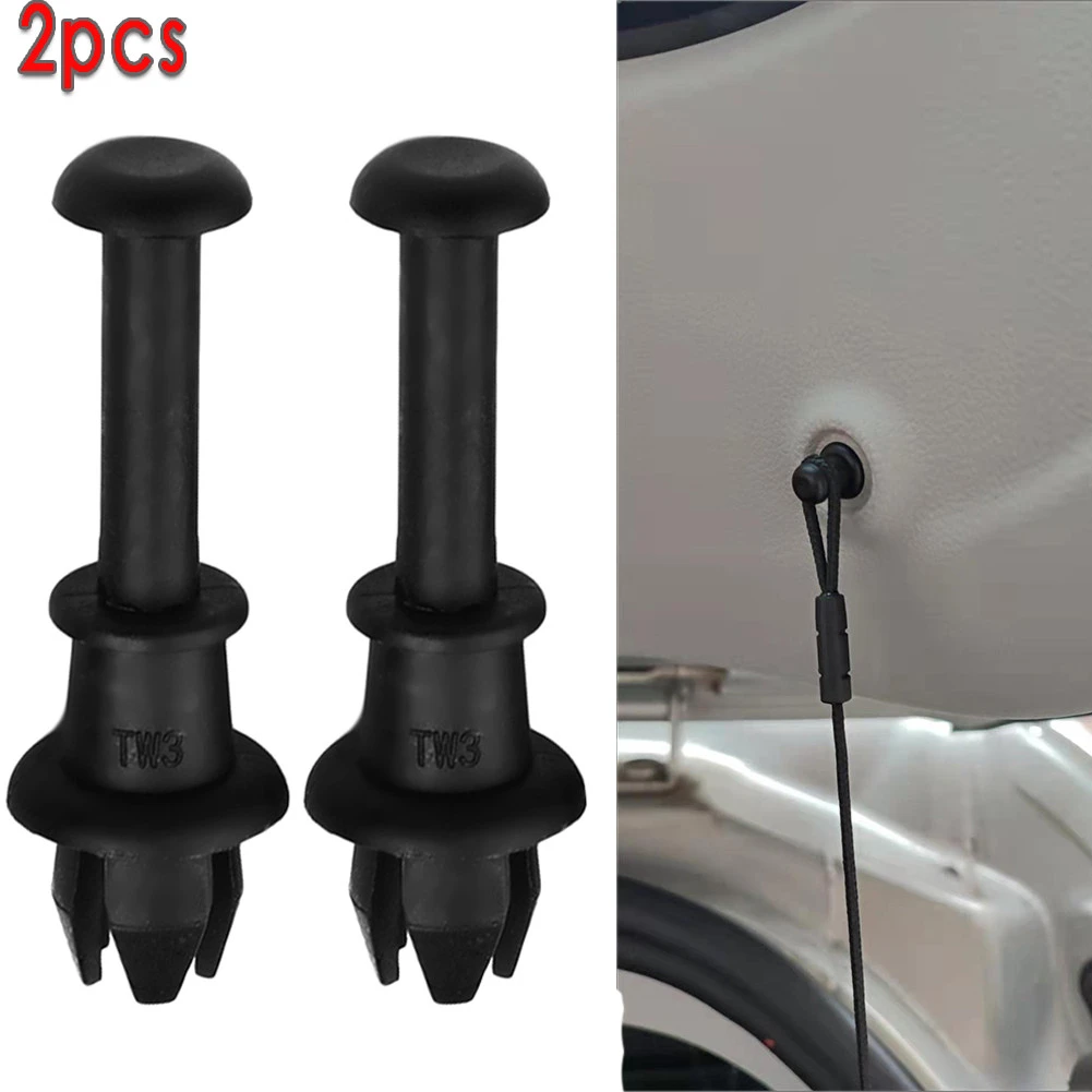 2pcs Boot Trunk Parcel Shelf Strap String Clips Tray String Hanger ...