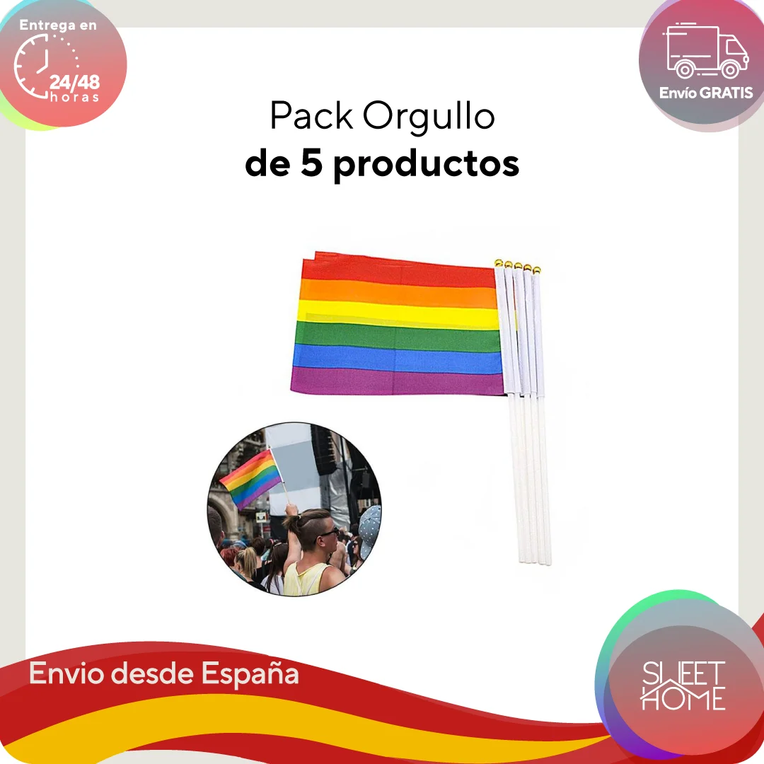 Bandera LGBT Arco Iris, Banderas del Orgullo Gay, Bandera de lesbianas ...