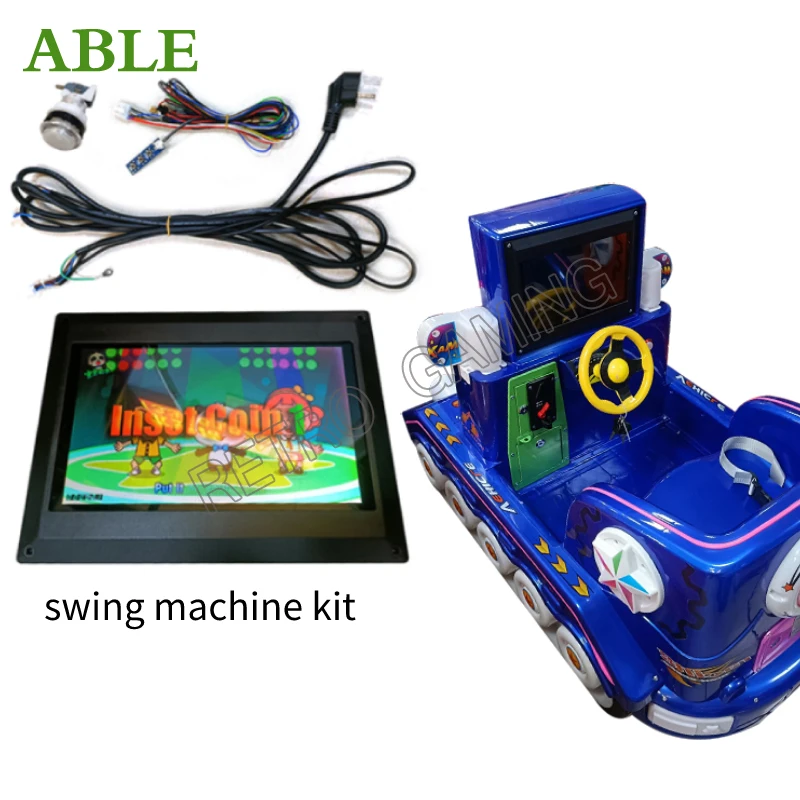 LCD Kiddie Rides Game Controller Kid Swing Machine Kit Coin Operated ...