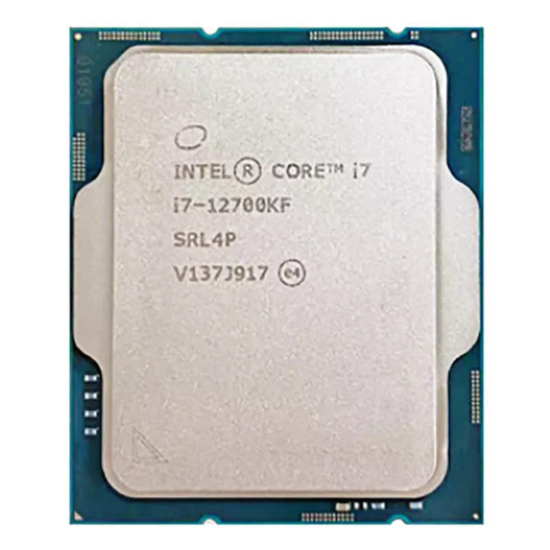 Nova marca intel i7 12700kf desktop gaming cpu oem chip apenas 12th processador gen 12 núcleo 20 ...