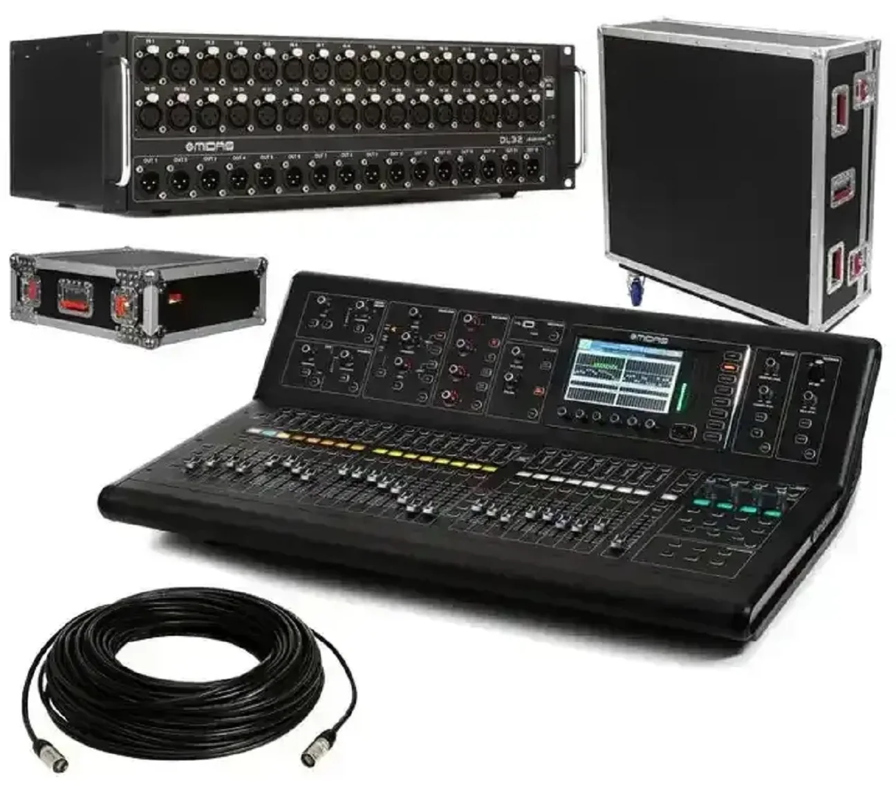 M32R-Live-Digital-Mixer-Est-gio-Caixa-150-Cat5-cabo-de-rede-Mural ...