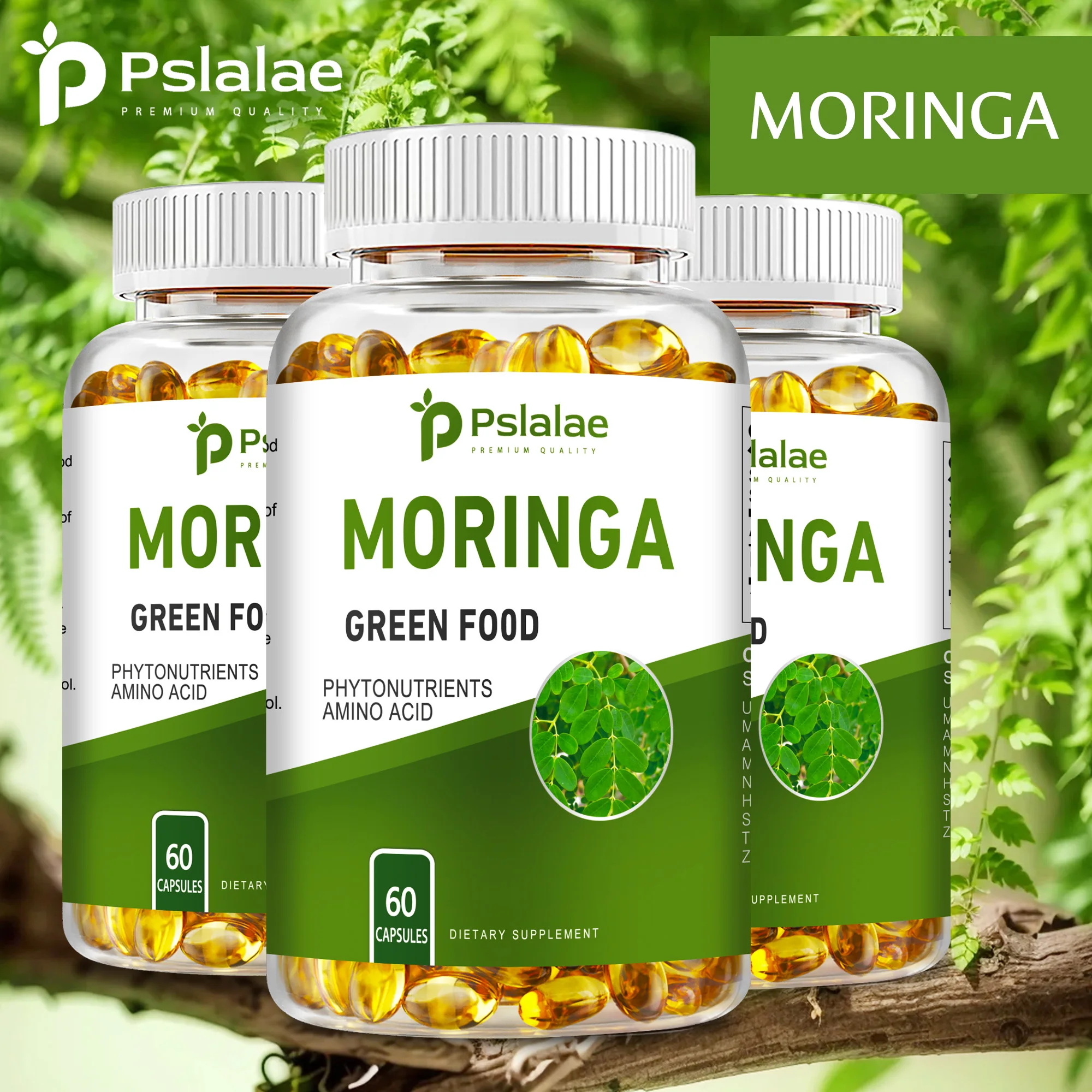 Moringa Supplement Capsules 60 Count Promotes Bone Joint Immune Health ...