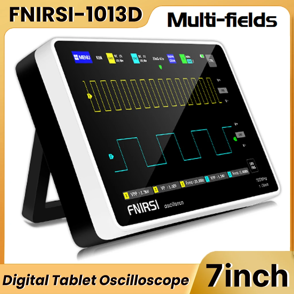 FNIRSI-1013D-7-inch-Digital-Tablet-Oscilloscope-Dual-Channel-100Mhz ...