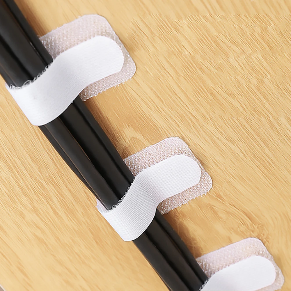 Reusable-Cable-Ties-Fastening-Wire-Organizer-Cord-Rope-Holder-Self ...