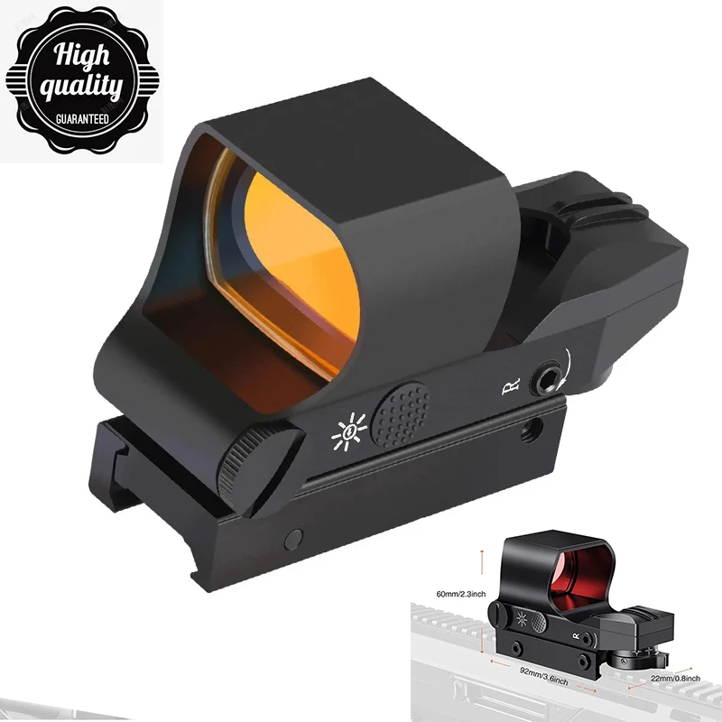 Rifle-Scope-Holographic-1x28x40-Red-Dot-Reflex-Sight-4-Adjustable ...