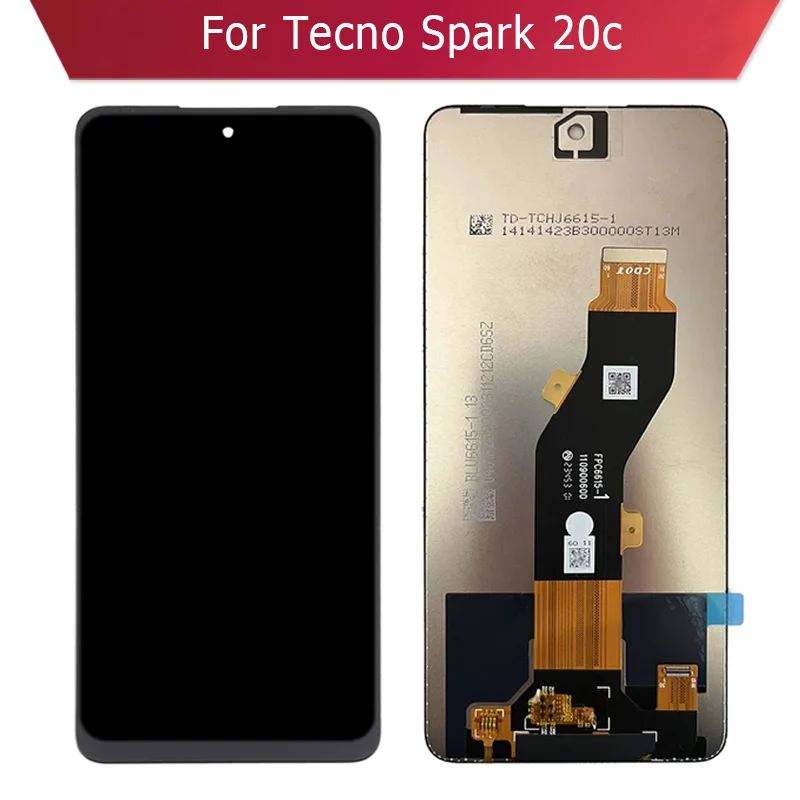 LCD-Screen-Display-and-Touch-Screen-Glass-Panel-Assembly-Tecno-Spark ...