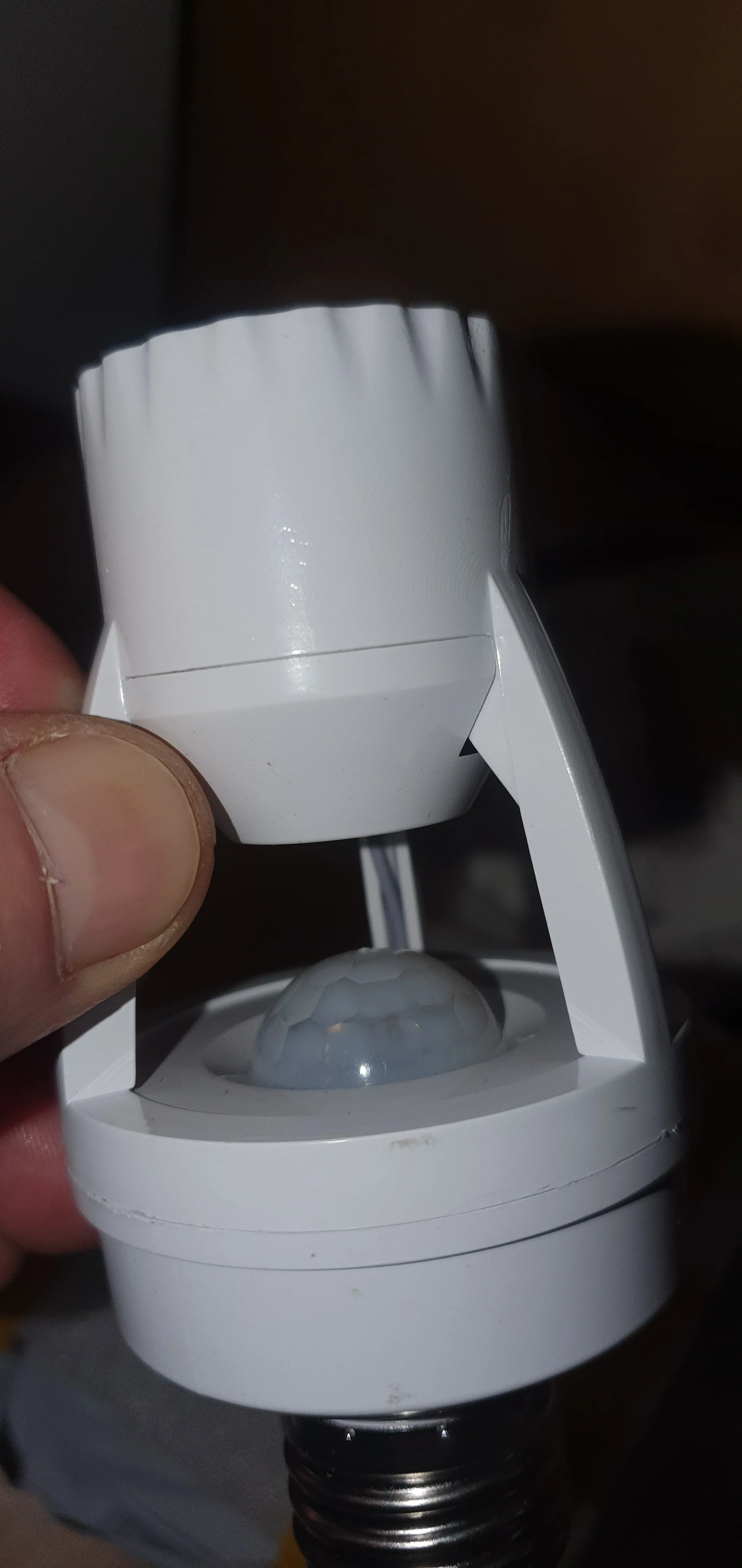 360 Rotating Motion Sensor Socket Switch Led Bulb Base - Mavigadget