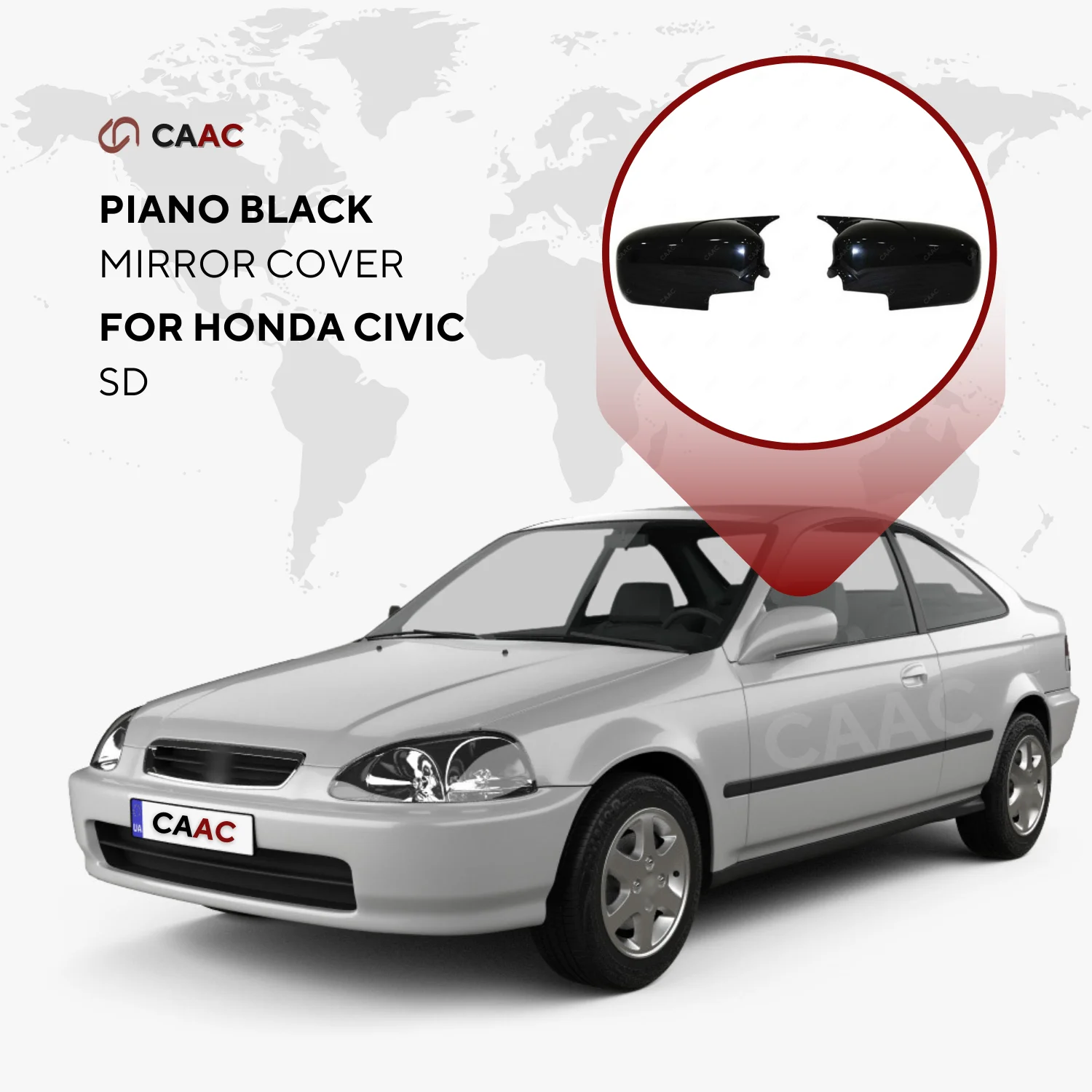 Honda Civic 2000 Modified Black