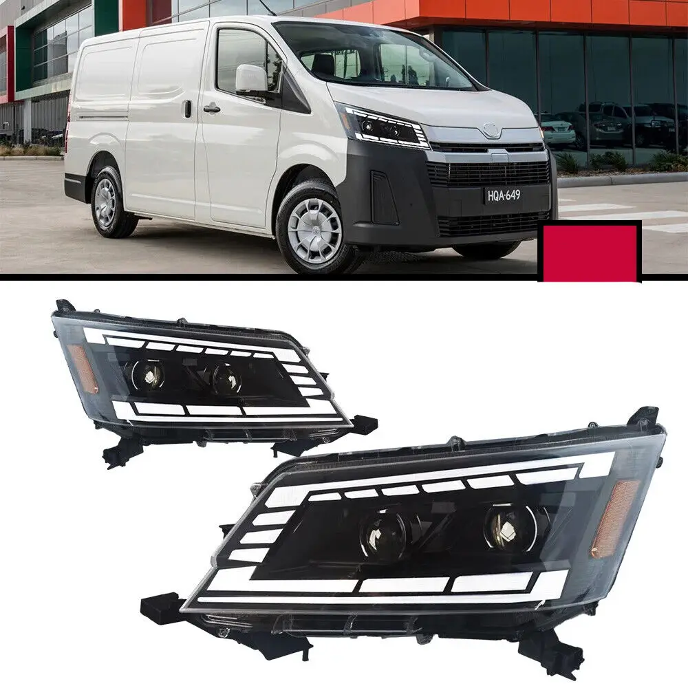 LED-Headlight-for-Toyota-Hiace-2019-2022-LED-HeadLamp-Styling-Dynamic ...