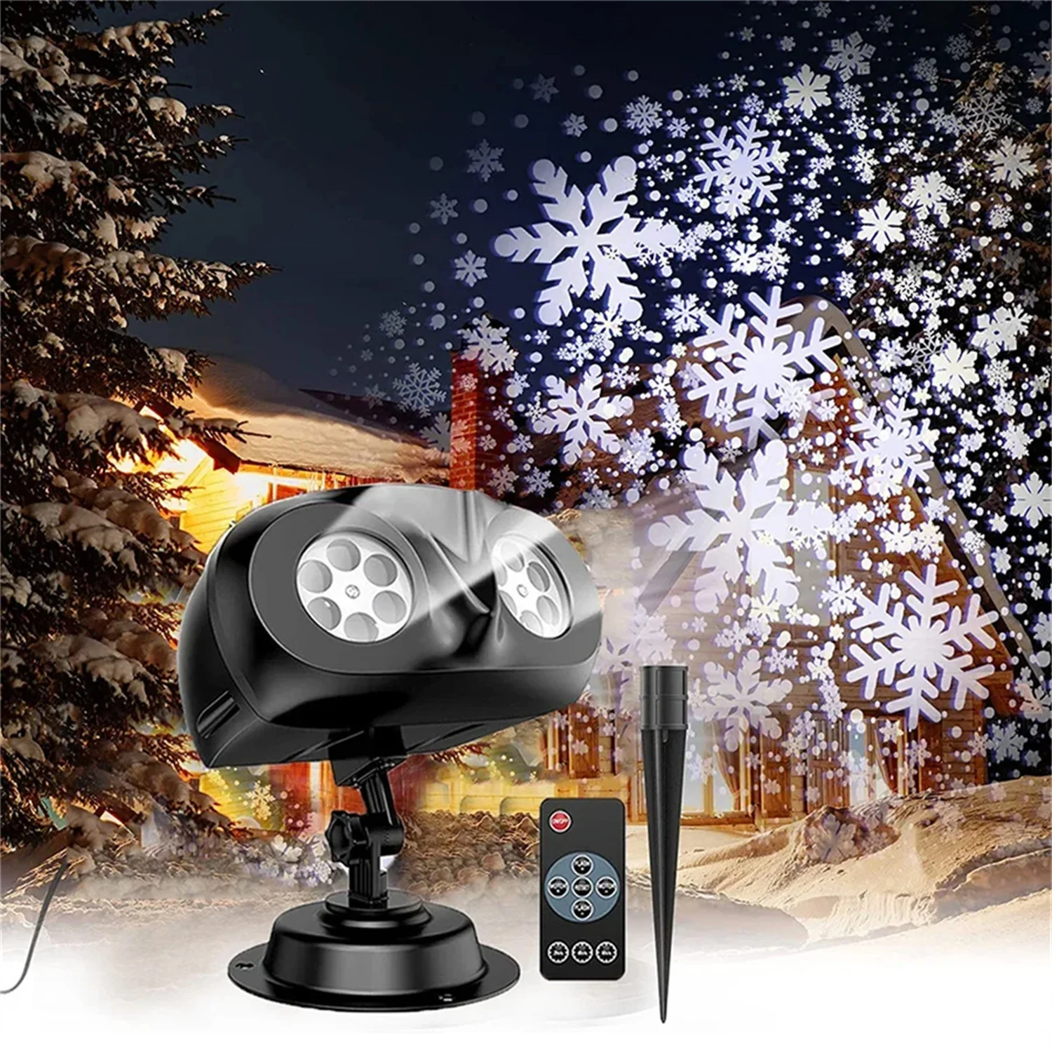 Proyector-de-luces-LED-para-Navidad-iluminaci-n-din-mica-impermeable ...