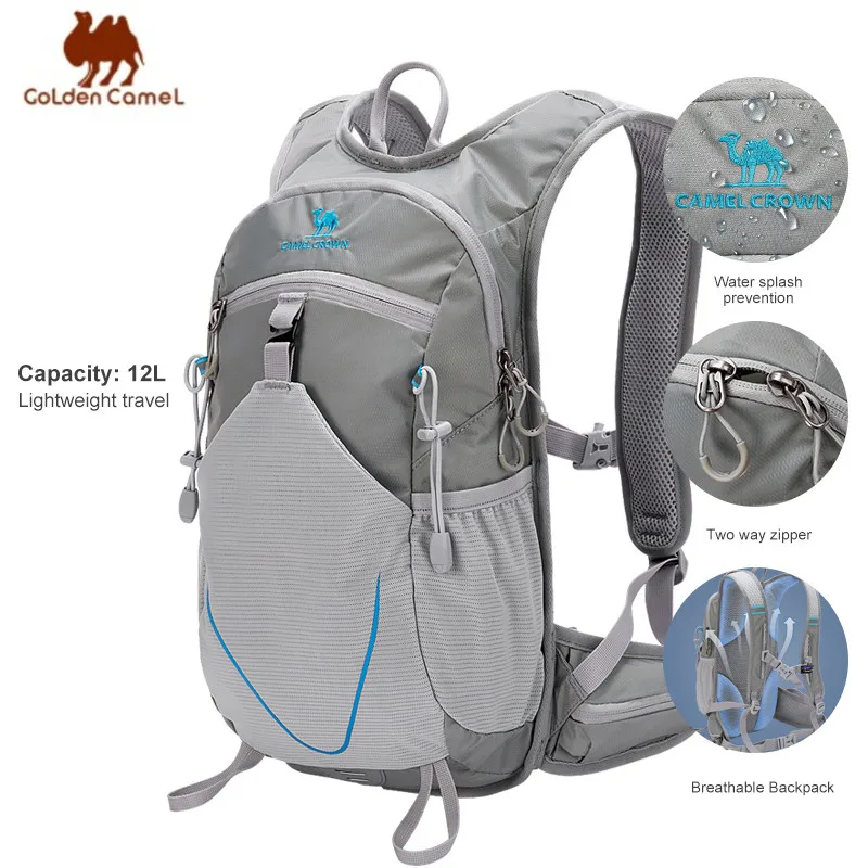 GOLDEN-CAMEL-12L-Mountaineering-Backpack-Waterproof-Ultralight-Climbing ...