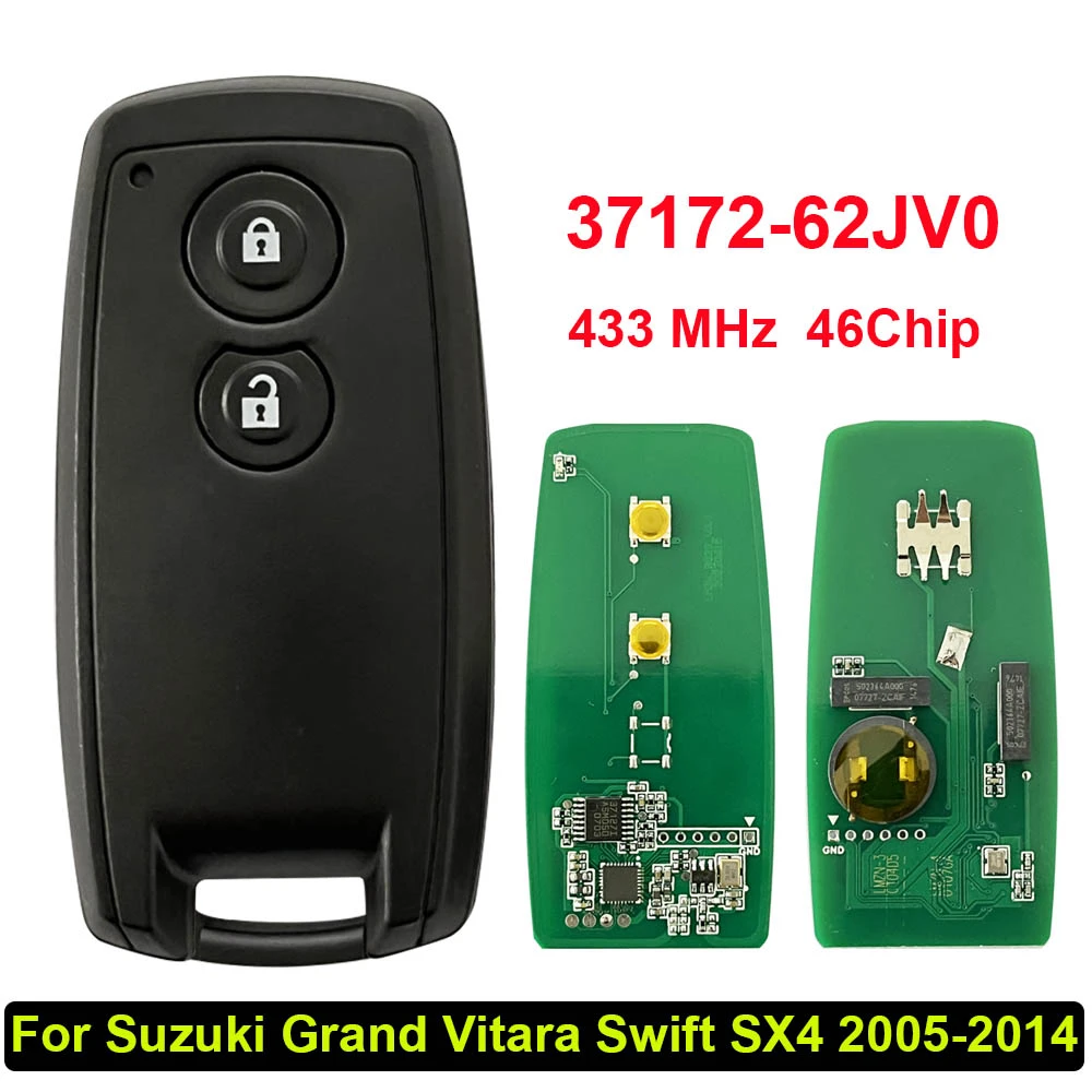 Cn048017 For Suzuki Grand Vitara Swift Sx4 2005-2014 Smart Key Remote ...