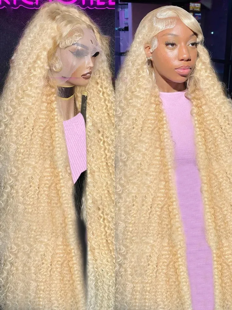 250-Density-40-Inch-Deep-Wave-613-Honey-Blonde-13x4-Lace-Front-Human ...