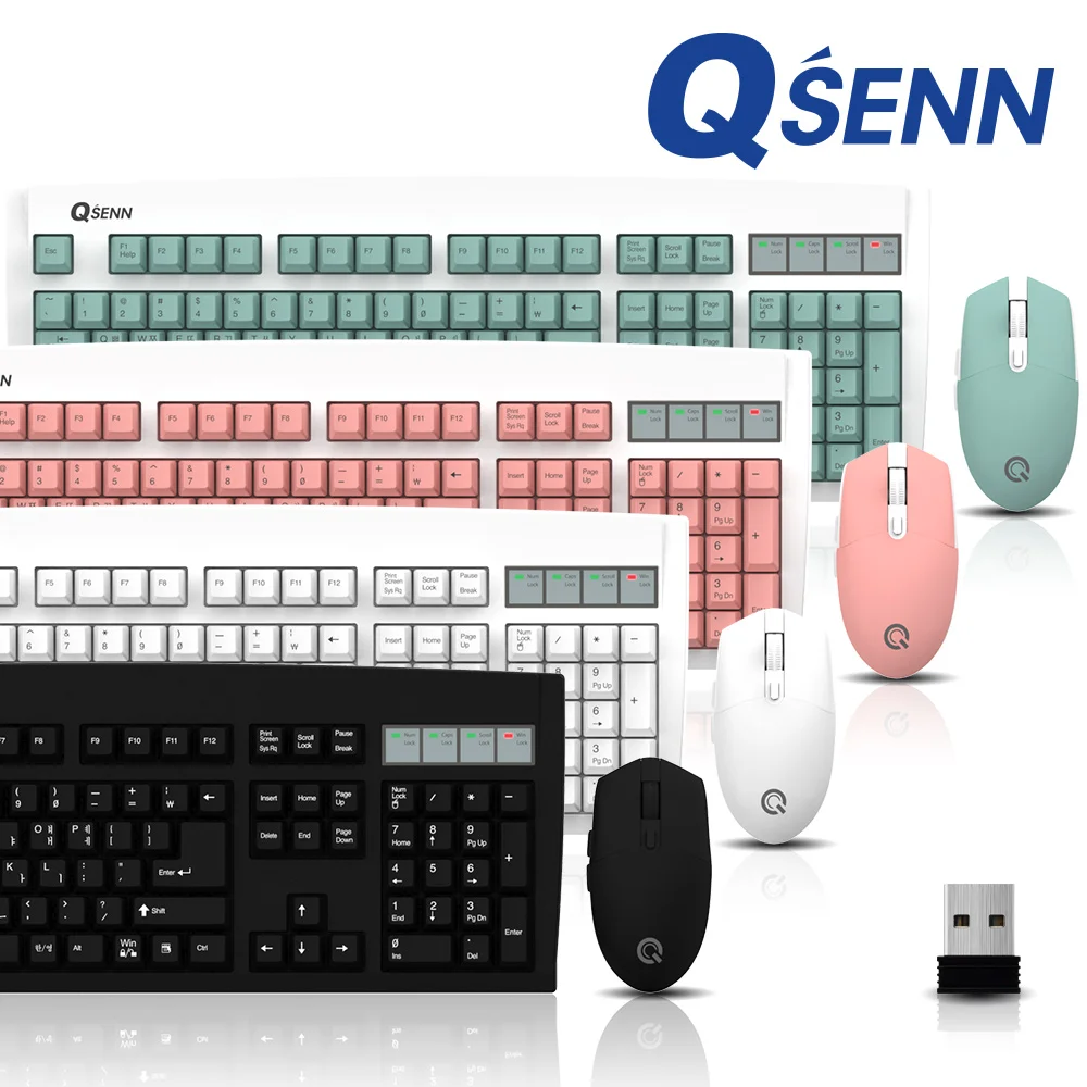 Qsenn Mk350 Wireless Keyboard Mouse Set - AliExpress 7