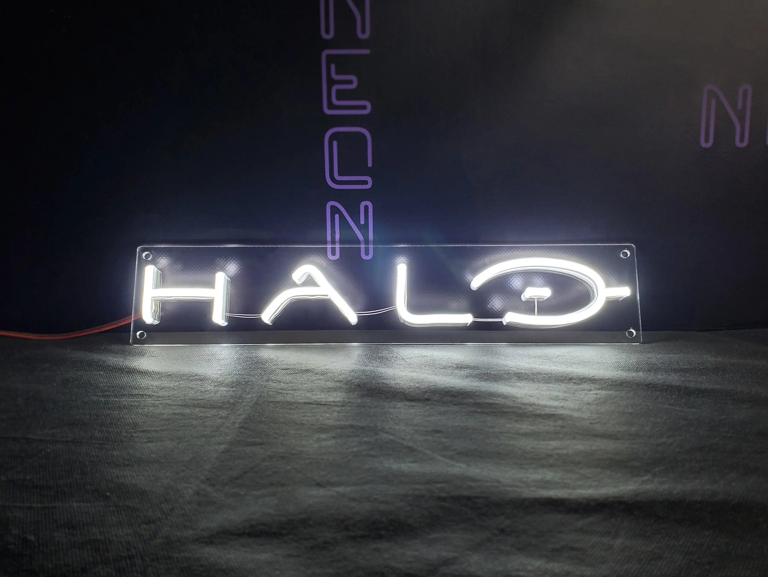 Halo Game Sign