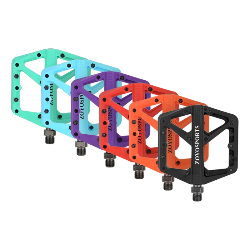 Black-Wide-Anti-Slip-Lightweight-Pedals-for-BMX-and-MTB-CNC-Machined ...