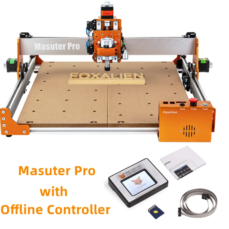 Foxalien Masuter Pro – Routeur Cnc Avec Contrôleur Hors Ligne, Fraiseuse Tout En Aluminium Pour ...