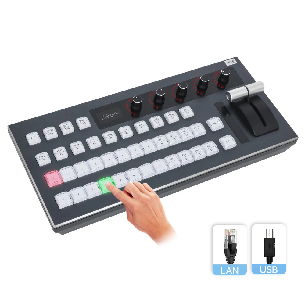 IP USB Switcher ATEM Controller Black Magic Switchboard Vmix Control ...