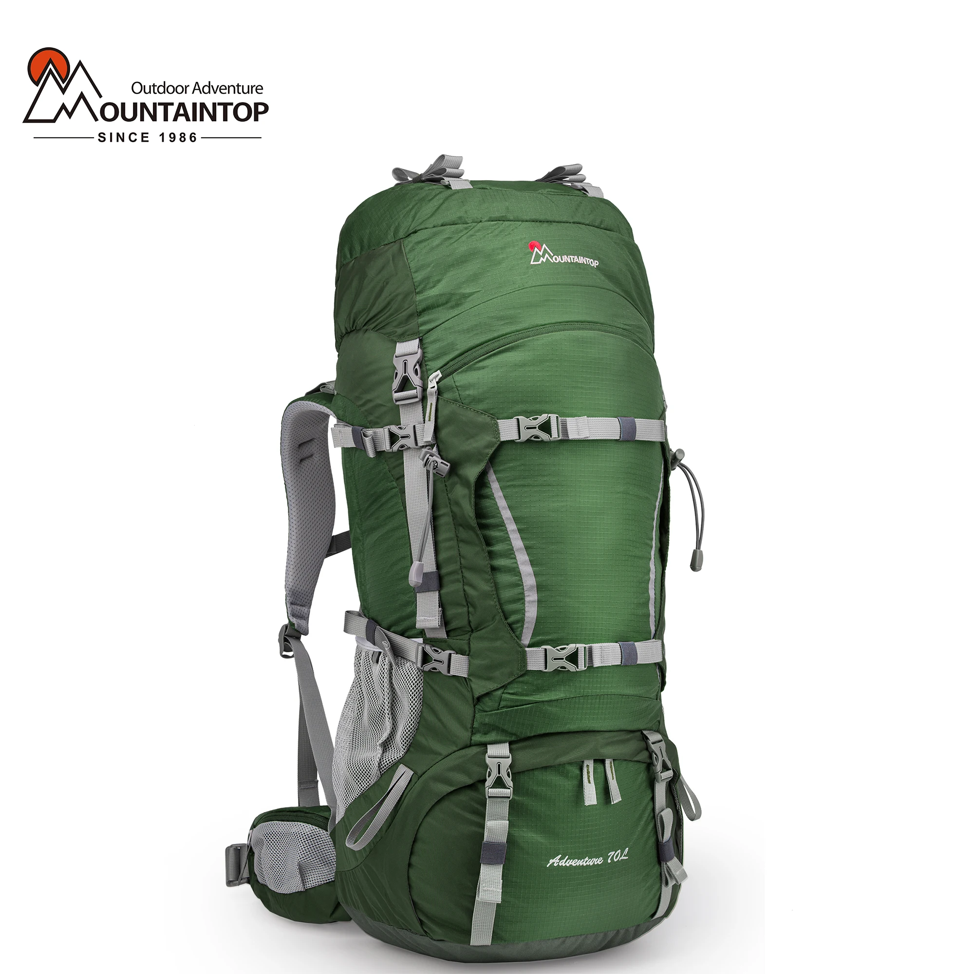 MOUNTAINTOP-70L-Travel-Backpack-Camping-Sport-Bag-With-Rain-Cover ...