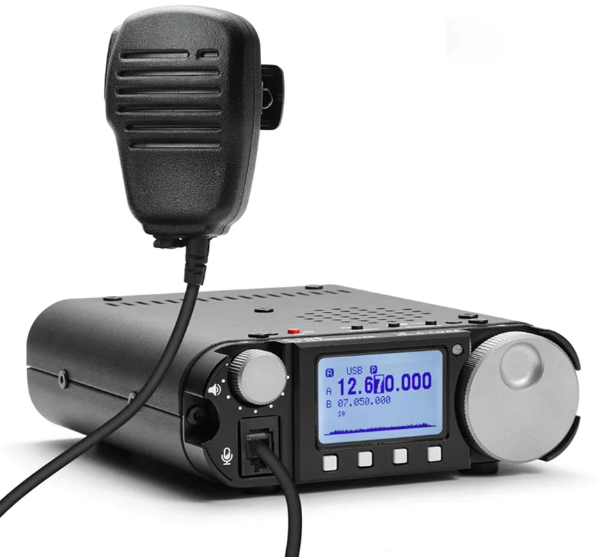 Xiegu G106C Portable SDR Shortwave Radio 5W HF Transceiver QRP WFM ...