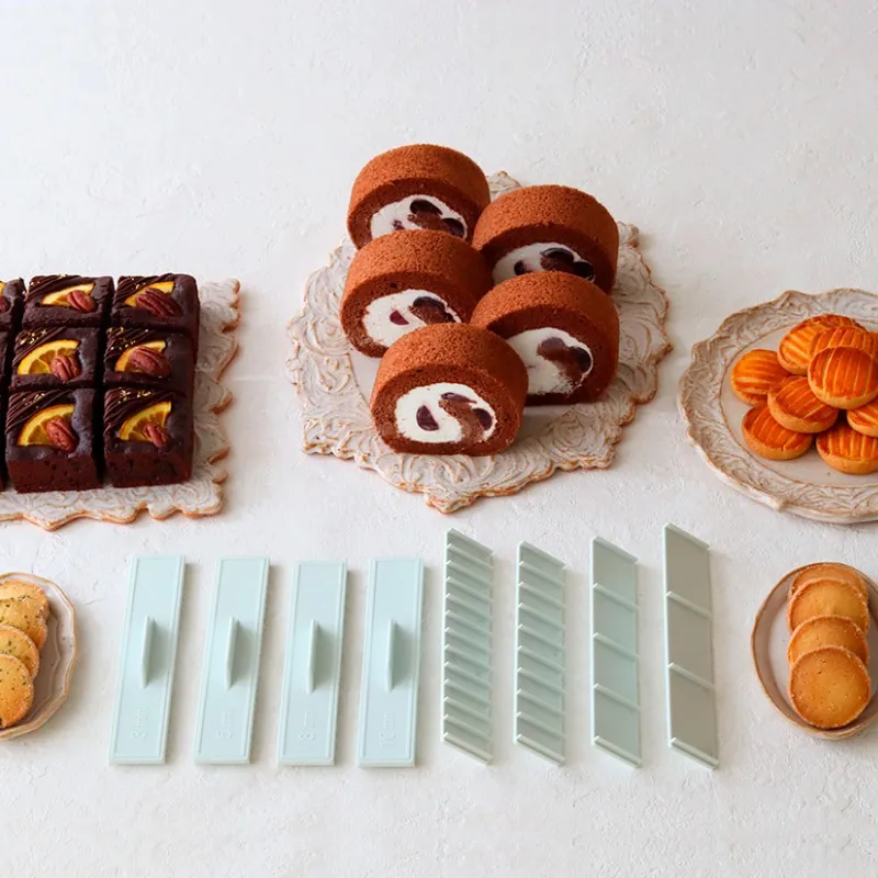 8Pcs-Cake-Thickness-Measure-Ruler-Kitchen-Gadgets-Scale-Fondant-Cookies ...