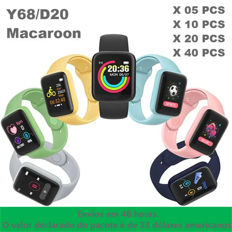 D20-Smartwatch-Men-USB-Charging-Bluetooth-Message-Reminder-Sport-Heart ...