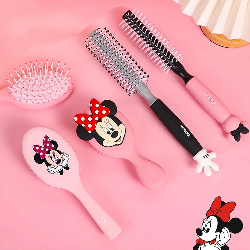 New-Pink-Mickey-Minnie-Mouse-Air-Cushion-Massage-Combs-Mickey-Mouse ...