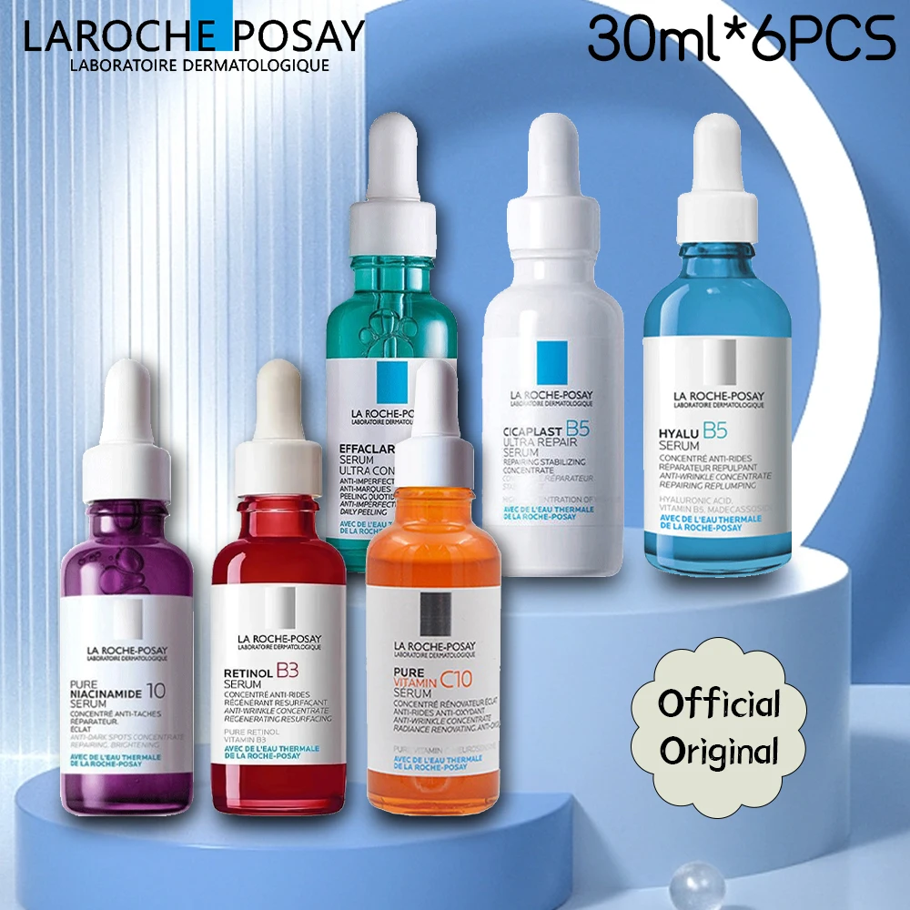 La Roche Posay-suero de Retinol B3, hialu B5, vitamina C10, efaclar ...