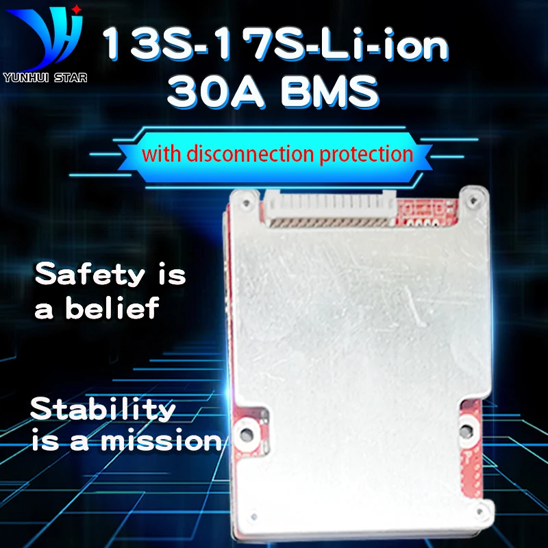 Battery Protection Board | Bms 16s 48v lifepo4|13s 48v with balancing - Battery Accessories ...