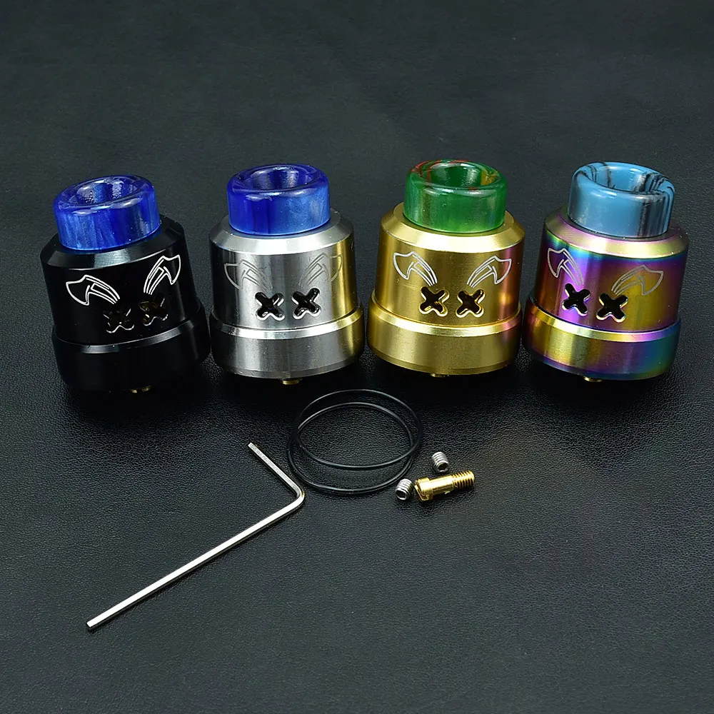 Dead-Rabbit-Max-RDA-Tank-28mm-Dual-coil-Atomizer-810-Drip-Tip ...